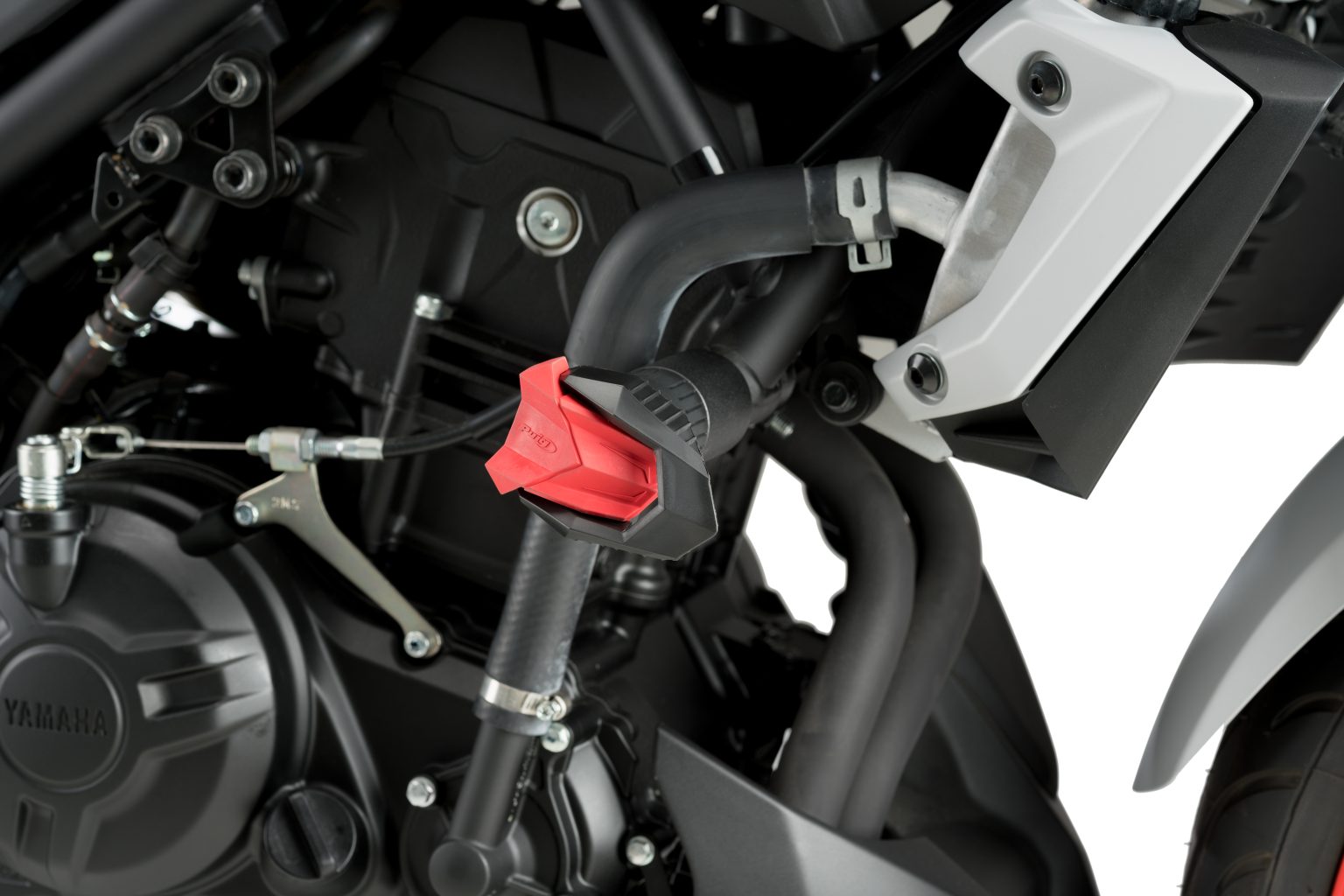 PROTECTOR MOTOR R19 YAMAHA MT-03 16'-18' C/NEGRO - ADN Moto Racing